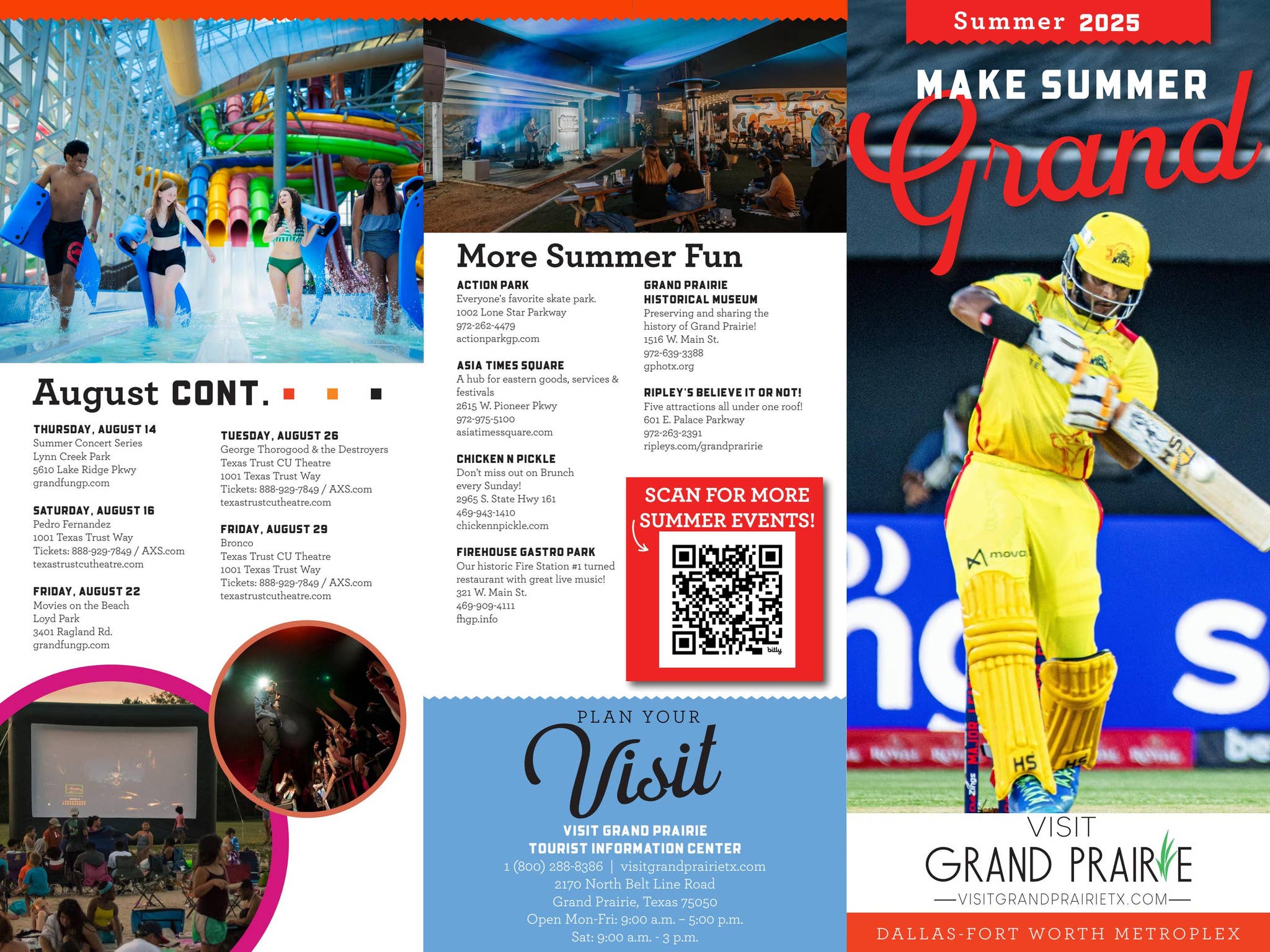 Visit Grand Prairie Summer Guide 2025 by Grand Prairie Parks, Arts ...