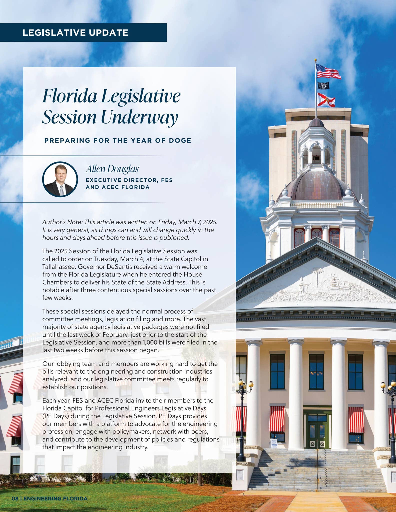 Engineering Florida Spring 2025 by Engineering Florida - Issuu