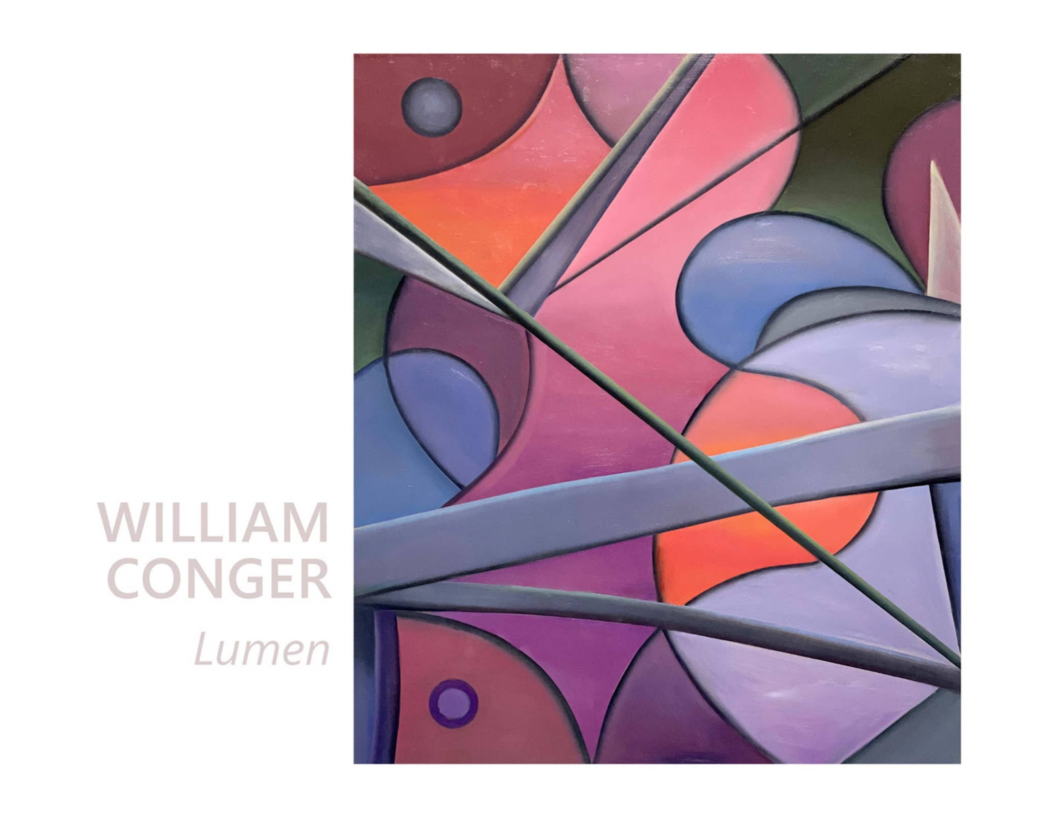 William Conger: Lumen by Bruno David Gallery - Issuu