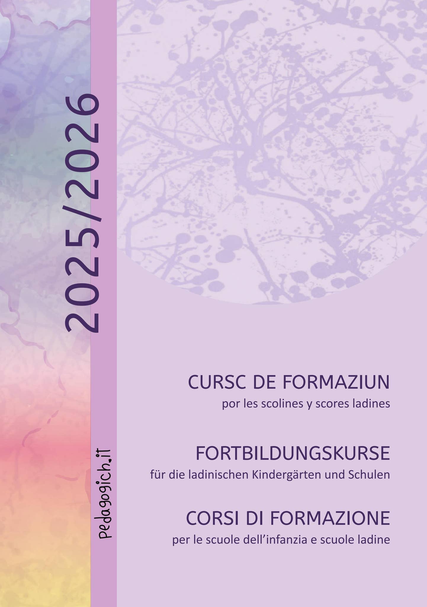 Cursc de formaziun 2025-2026 by Land Südtirol - Provincia Bolzano - Issuu