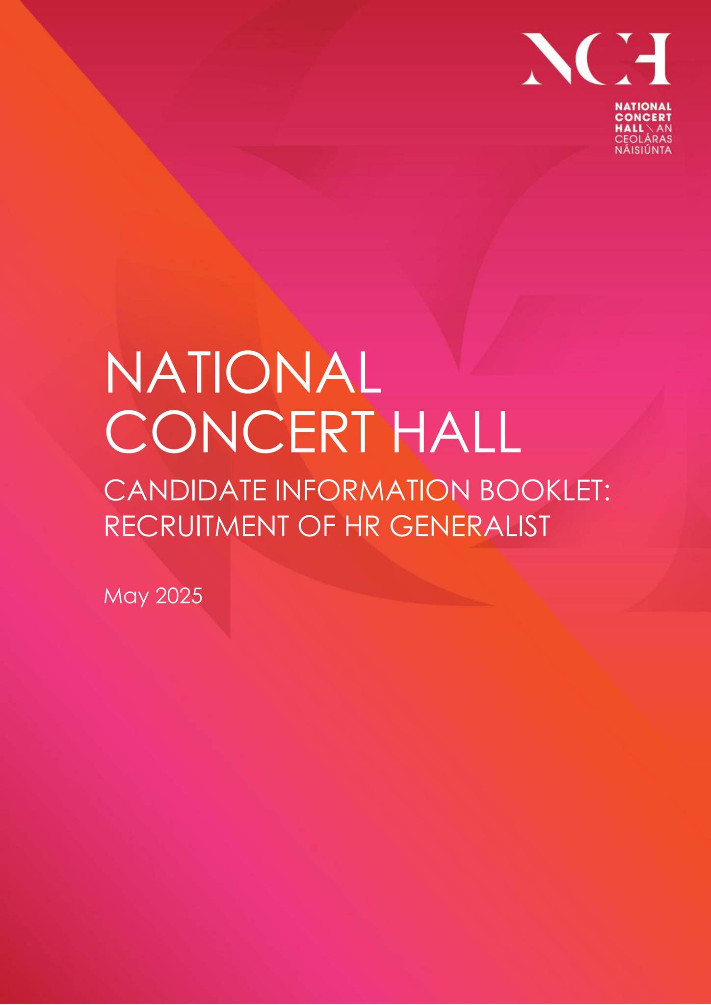 HR Generalist Candidate Information Booklet May 2025 by National ...
