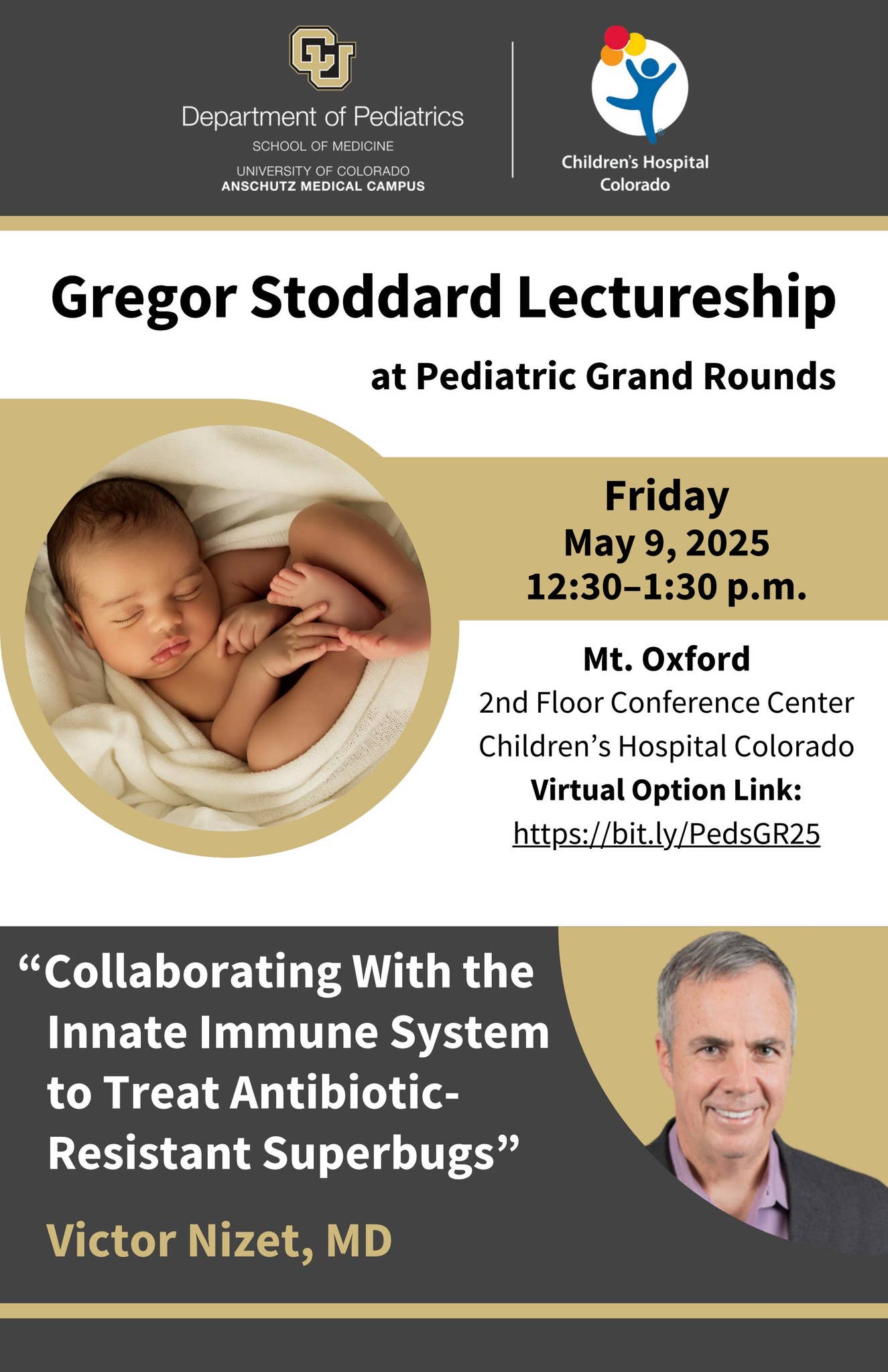 2025 Gregor Stoddard Lectureship at Pediatric Grand Rounds by ...
