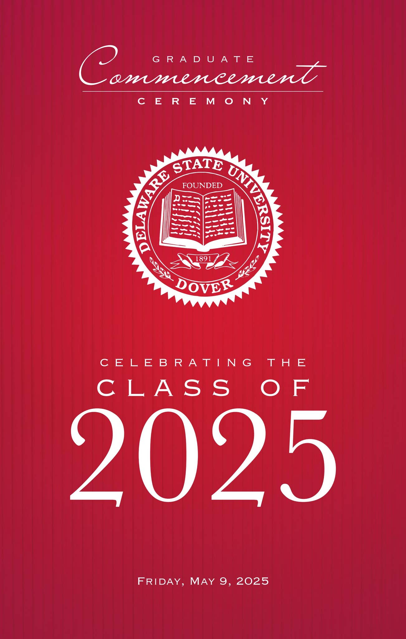 Delaware State University Graduate Commencement Program 2025 by ...