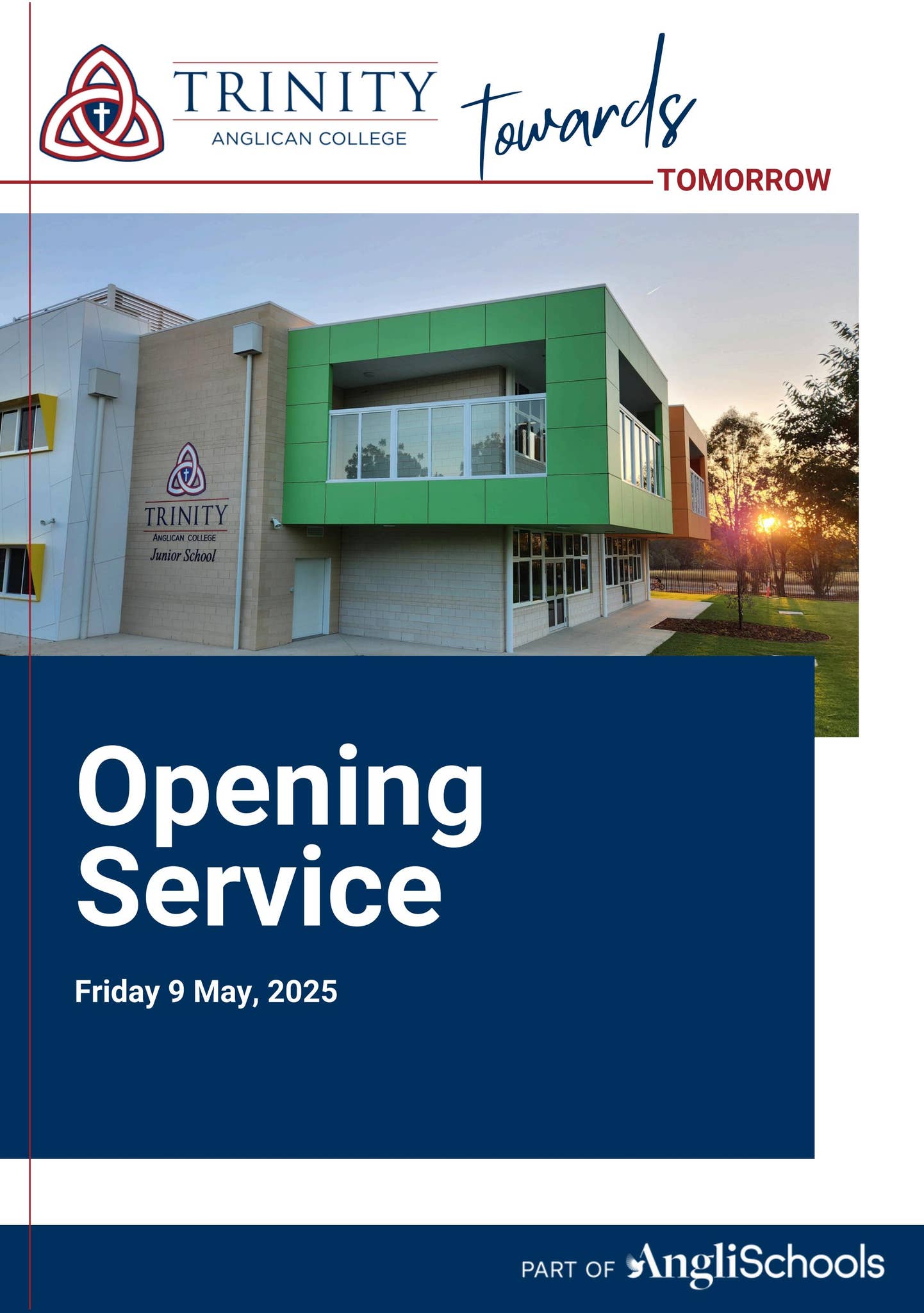 TTT Opening Program by trinityanglicancollege - Issuu
