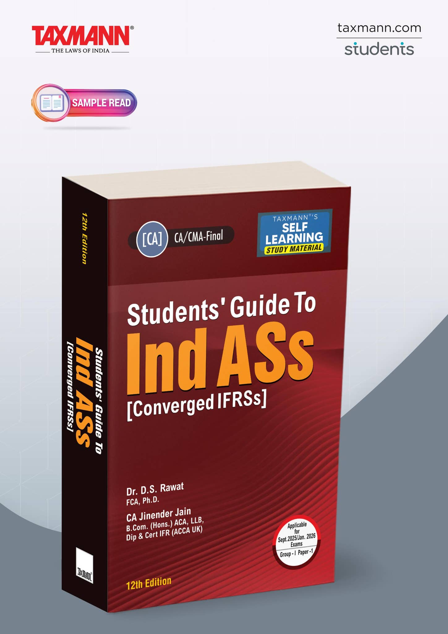 Taxmann's Students' Guide to Ind ASs [Converged IFRS] | Study Material by Taxmann - Issuu