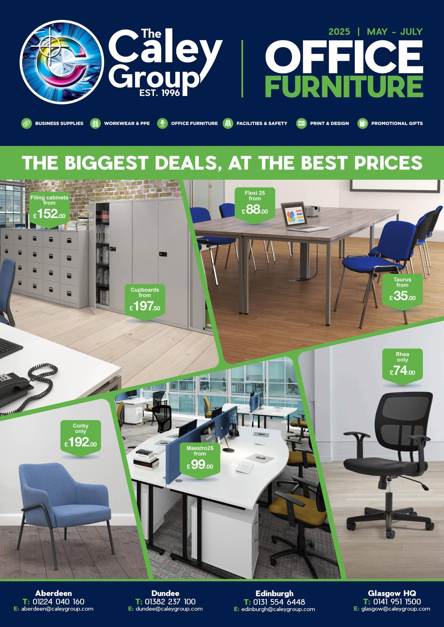 The Caley Group - Big Deals - Office Furniture - 2025 - May-Jul by The ...