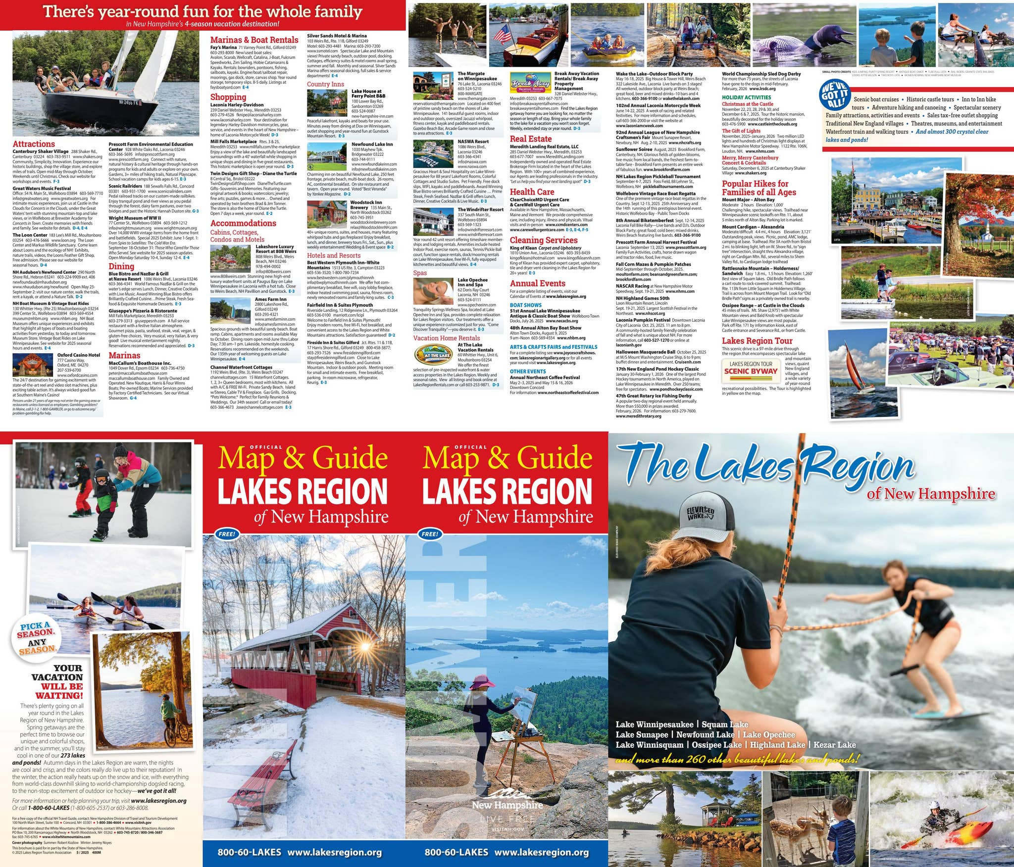 Lakes Region of NH Map & Guide 2025-2026 by lakesregion.org - Issuu