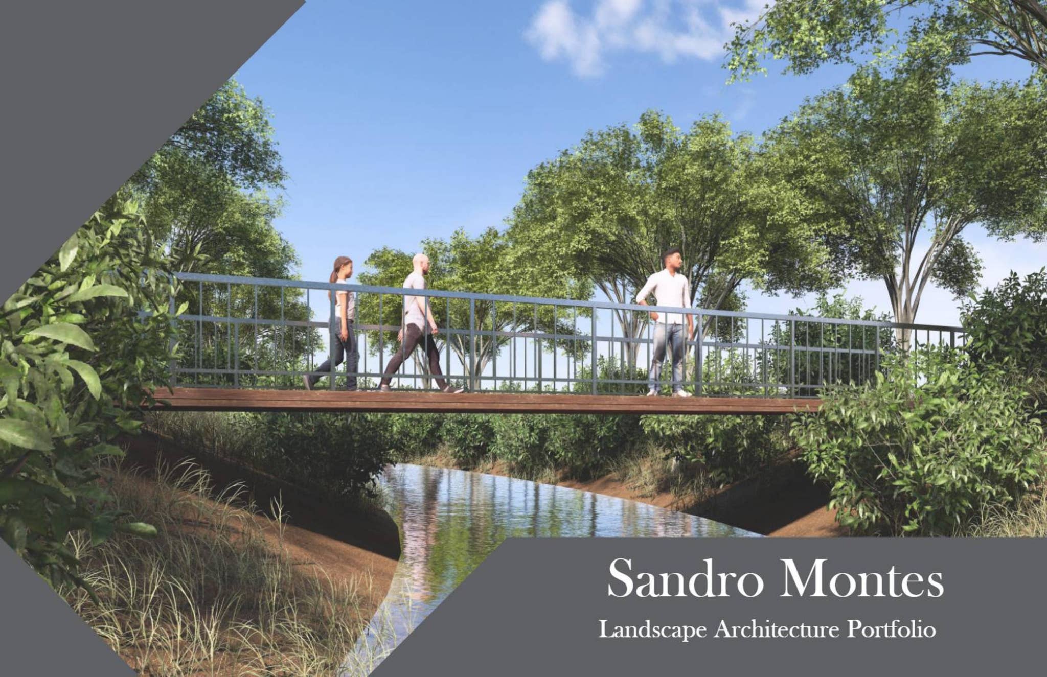 Landscape Architecture Portfolio - Commercial + Public Park by Sandro ...