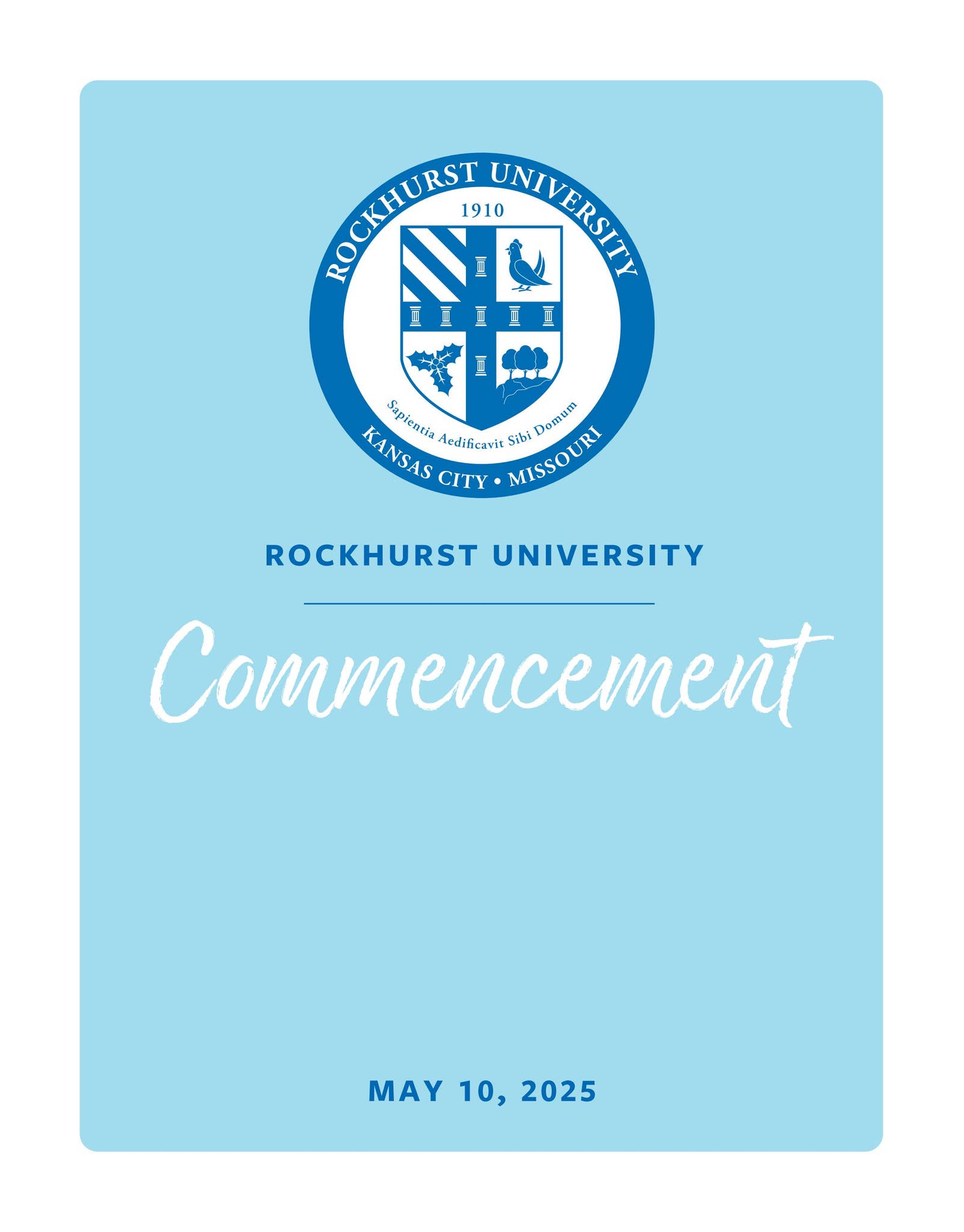 2025 Spring Commencement Program by Rockhurst University - Issuu