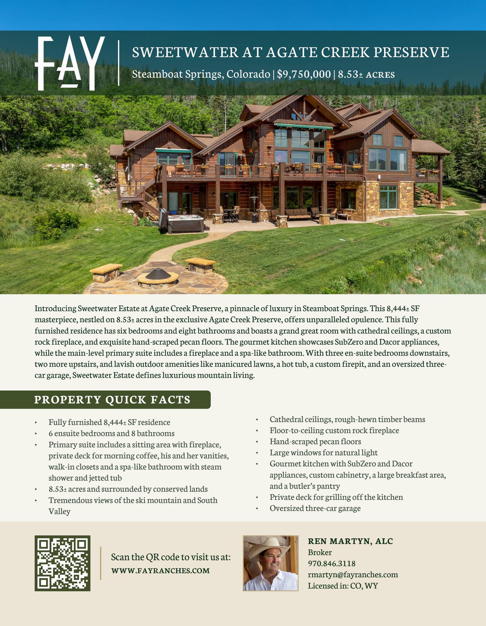 Sweetwater at Agate Creek Preserve One Sheet by Fay Ranches - Issuu
