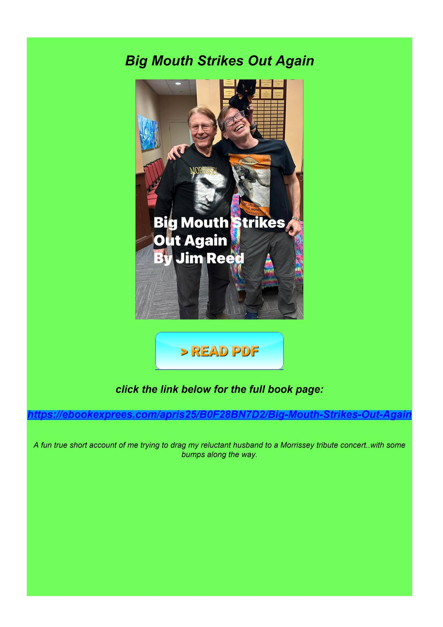 PDF KINDLE Big Mouth Strikes Out Again by caitlinhayesa - Issuu
