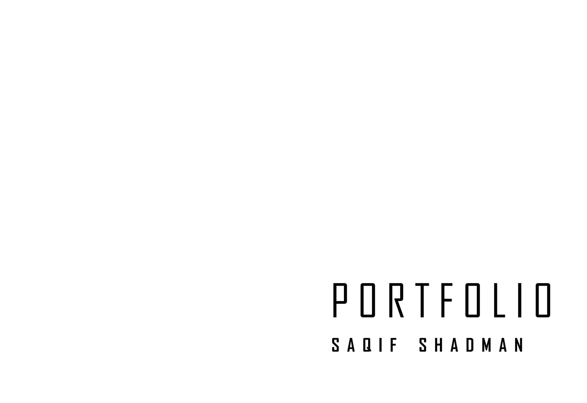 Portfolio 28.04.2025 by saqif sadman - Issuu