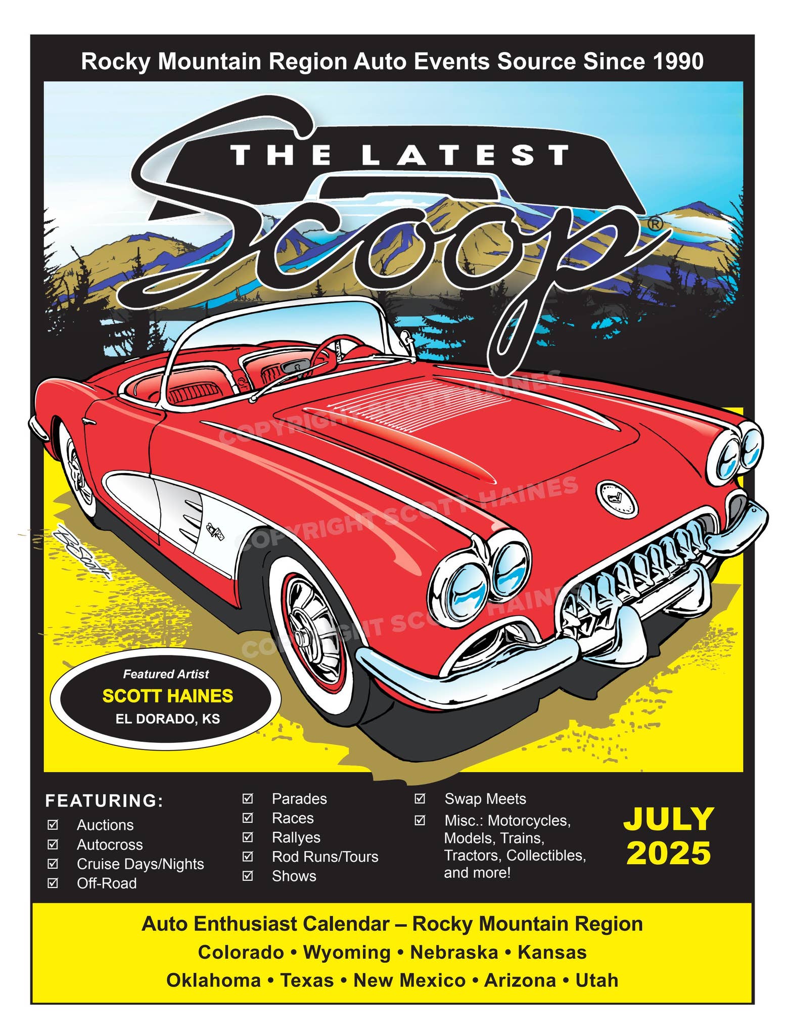 THE LATEST SCOOP® JULY 2025 by THE LATEST SCOOP Auto Events Magazine ...
