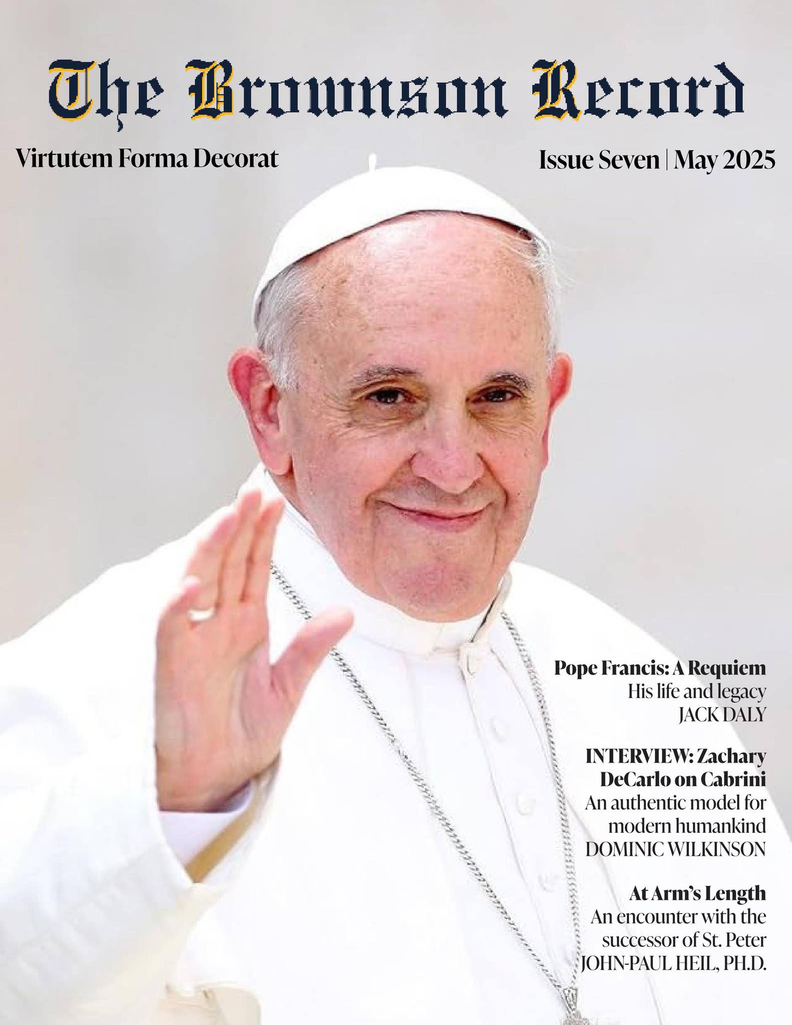 The Brownson Record: Issue Seven, May 2025 by therecord - Issuu