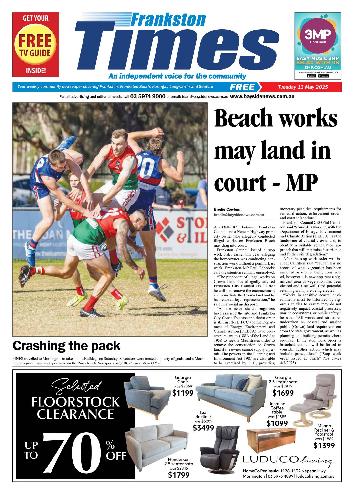 Frankston Times 13th May 2025 by Mornington Peninsula News Group - Issuu