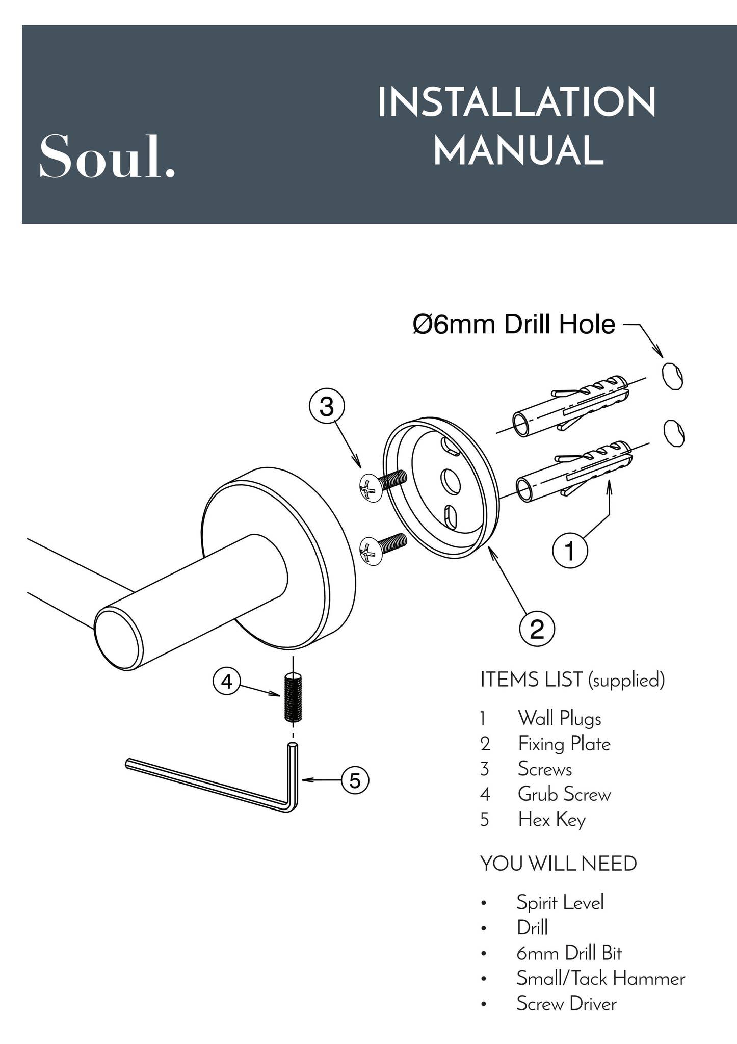 ADP Soul mixer Groove Wall Mixer Installation Guide by Tilemall - Issuu