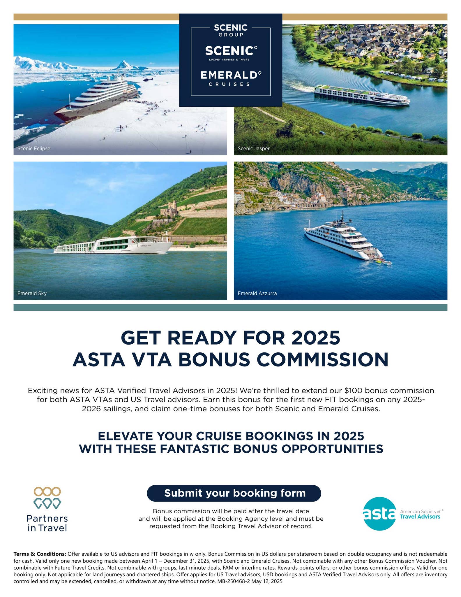 2025 ASTA Verified Traveler Conference Flyer by Scenic & Emerald ...