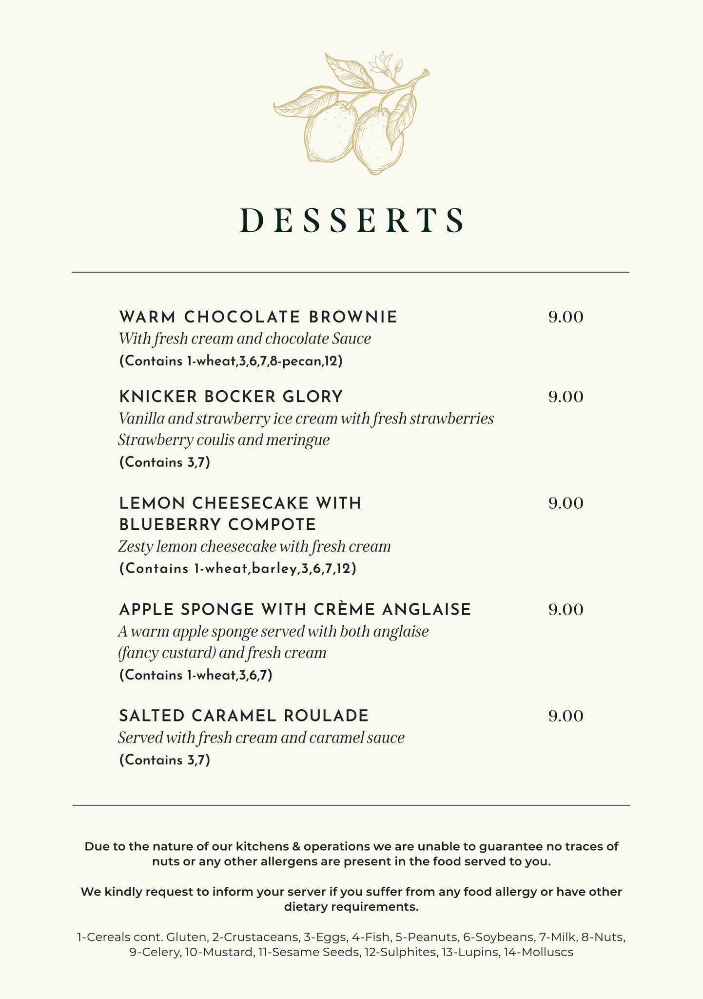 Hillgrove Hotel PK Dessert Menu by iNUA Hospitality - Issuu