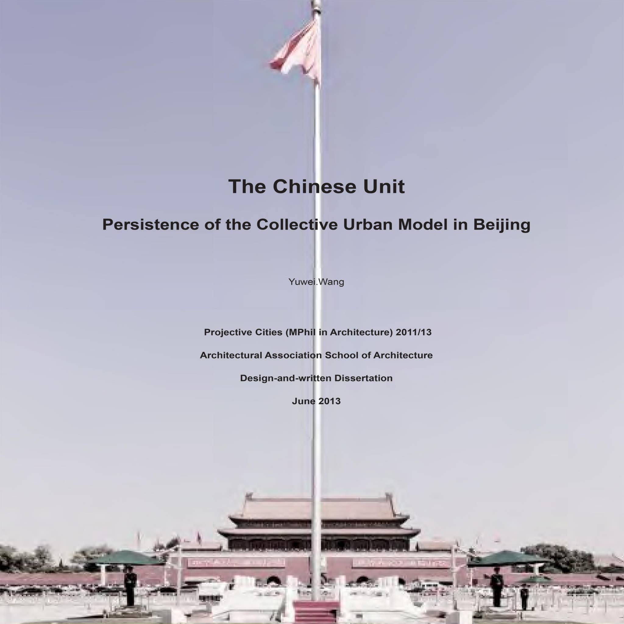 Yuwei Wang - Dissertation by AA School - Issuu