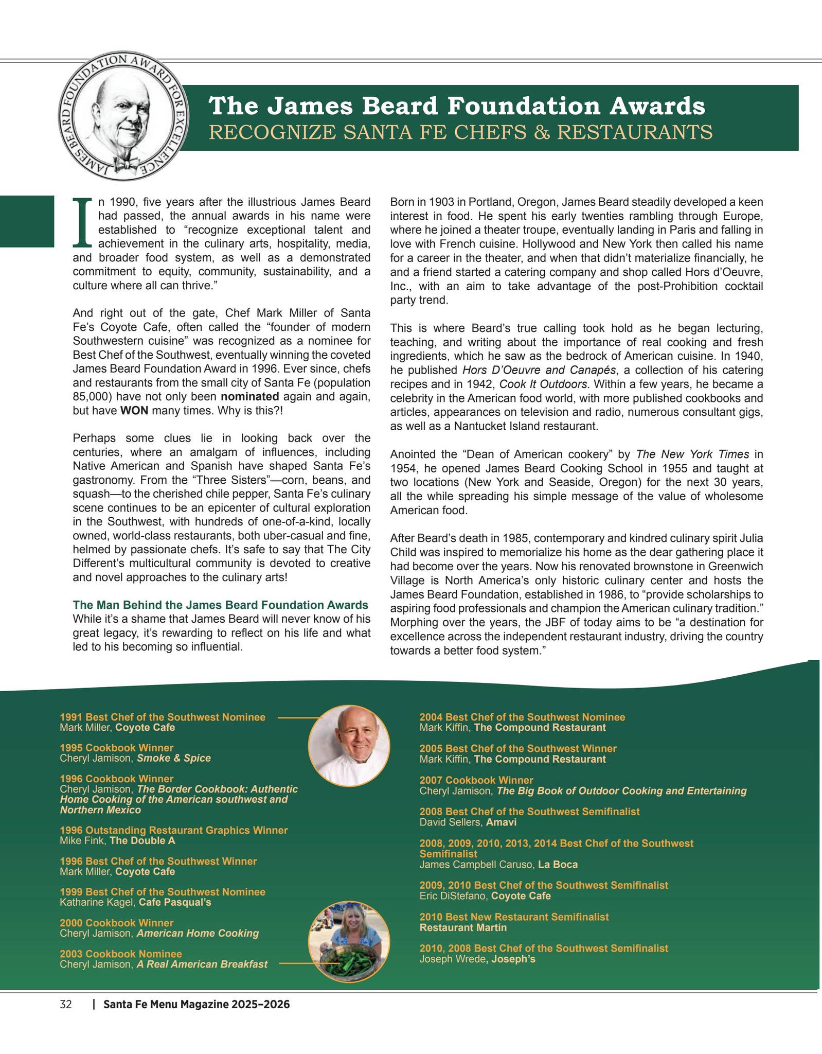 Official Santa Fe Menu Magazine 2025-26 by Visit Santa Fe - Issuu