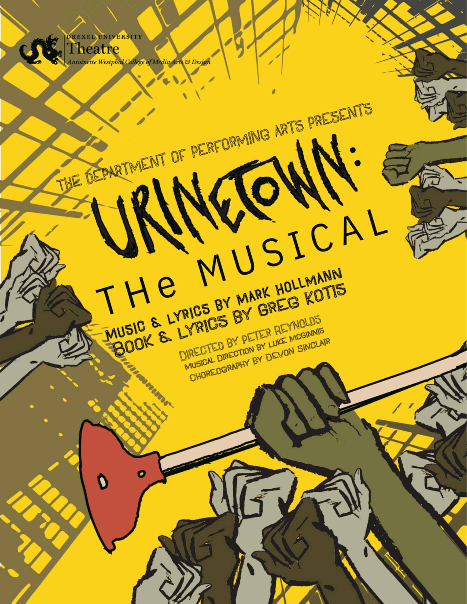 Urinetown Program by Antoinette Westphal College of Media Arts & Design ...