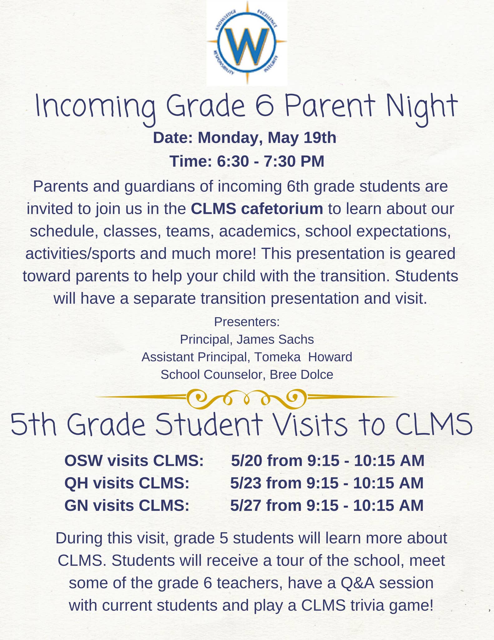 CLMS School Counseling Upcoming Events by Waterford Public Schools - Issuu