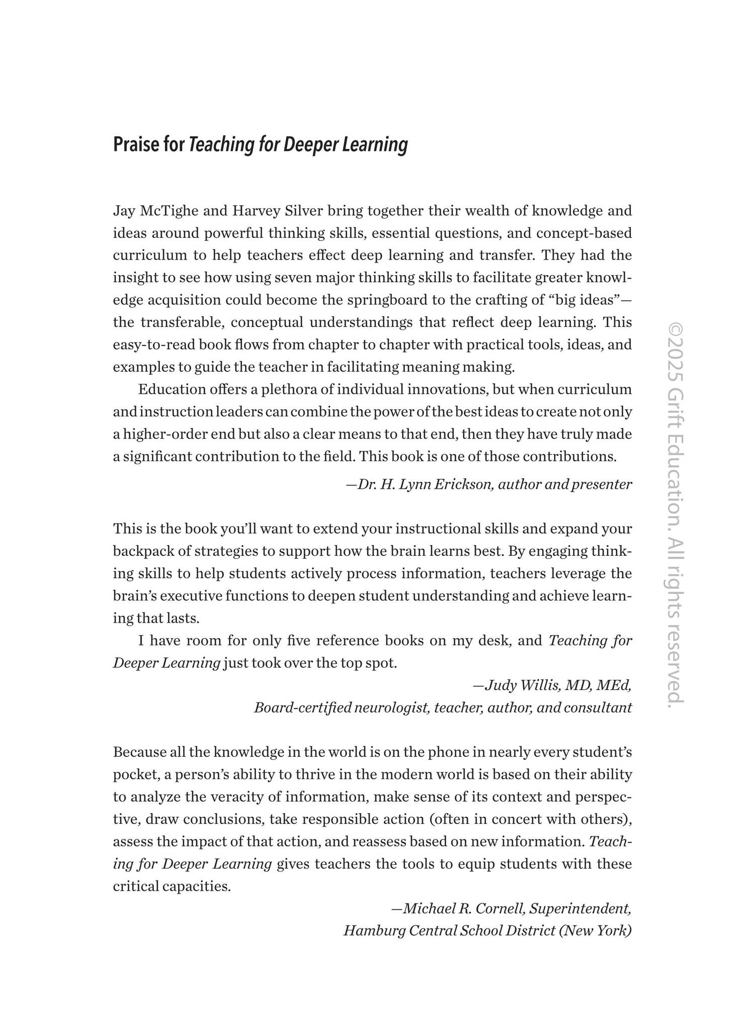 Teacher for Deeper Understanding_Sample Page by IngrovePress - Issuu