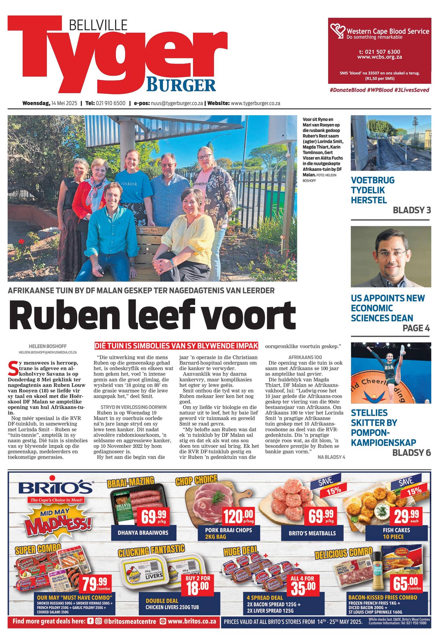 TygerBurger Bellville 14 May 2025 E-edition by Novus Media - Issuu