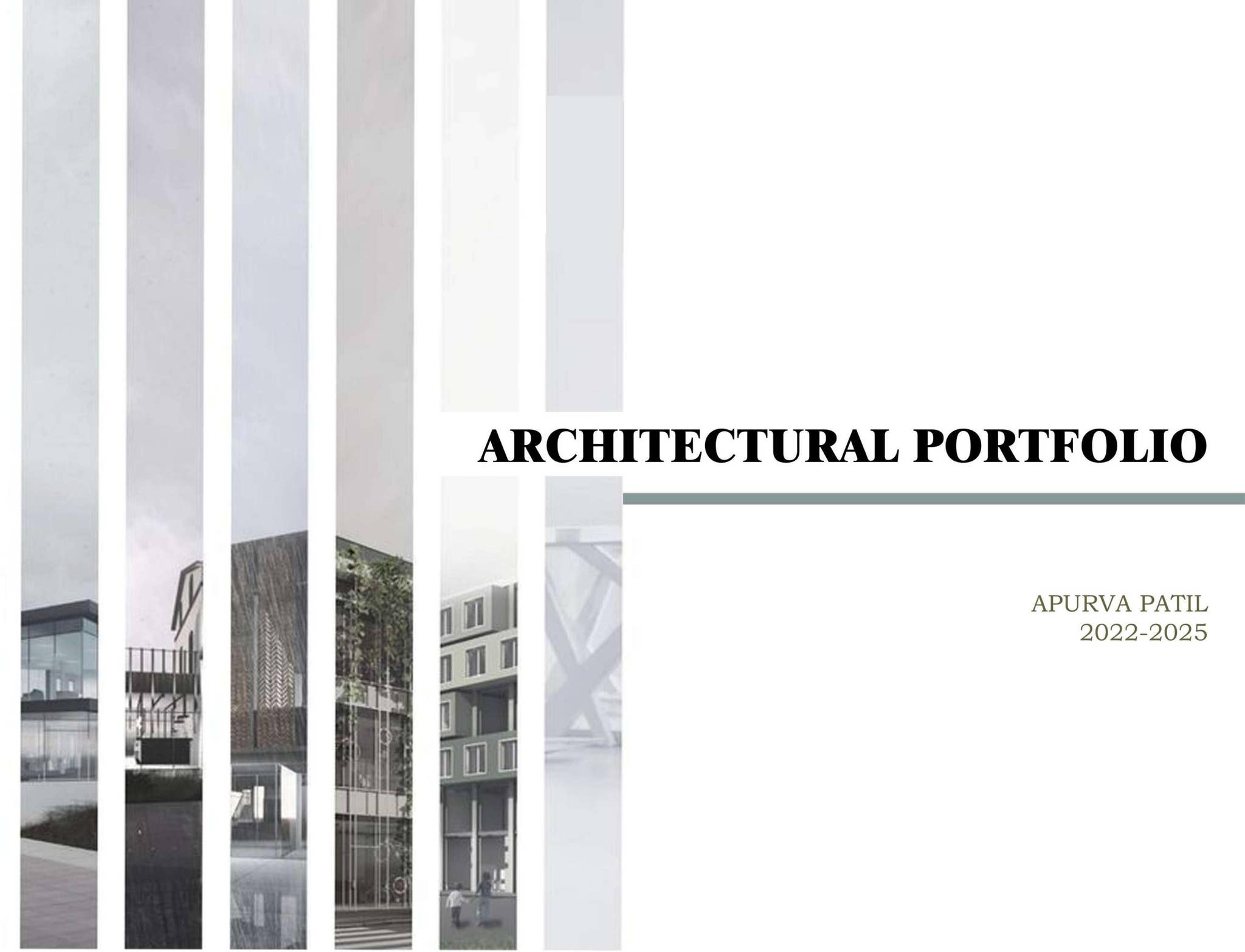 Apurva Patil - UG Architectural portfolio by apurvapatil - Issuu