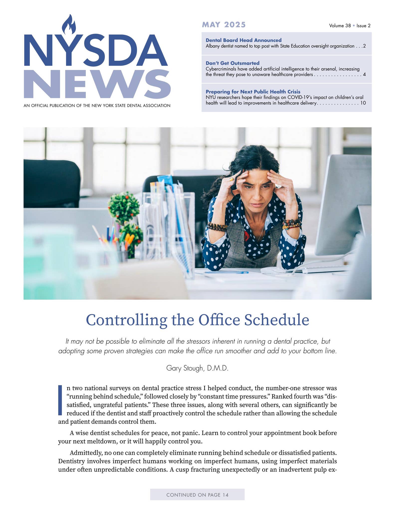 NYSDA News May 25 FINAL by New York State Dental Association - Issuu