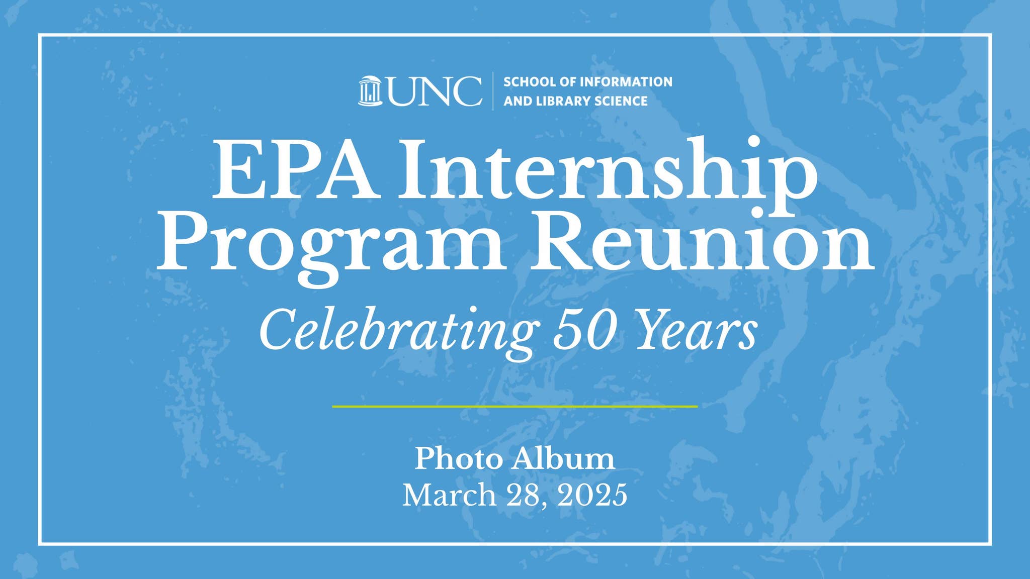 SILS EPA Reunion Photo Album 2025 by UNC School of Information and ...