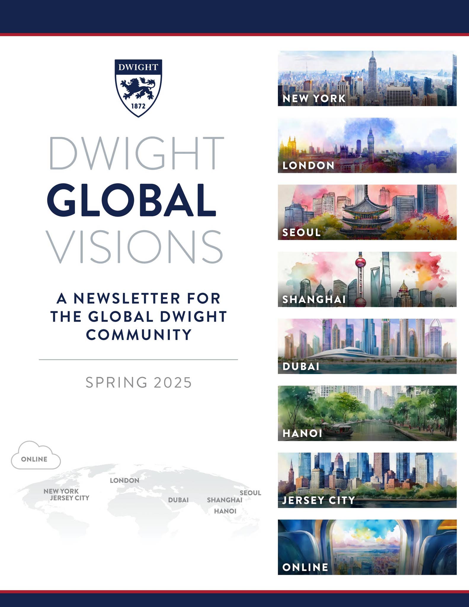Dwight Global Visions Newsletter Spring 2025 by Dwight School - Issuu