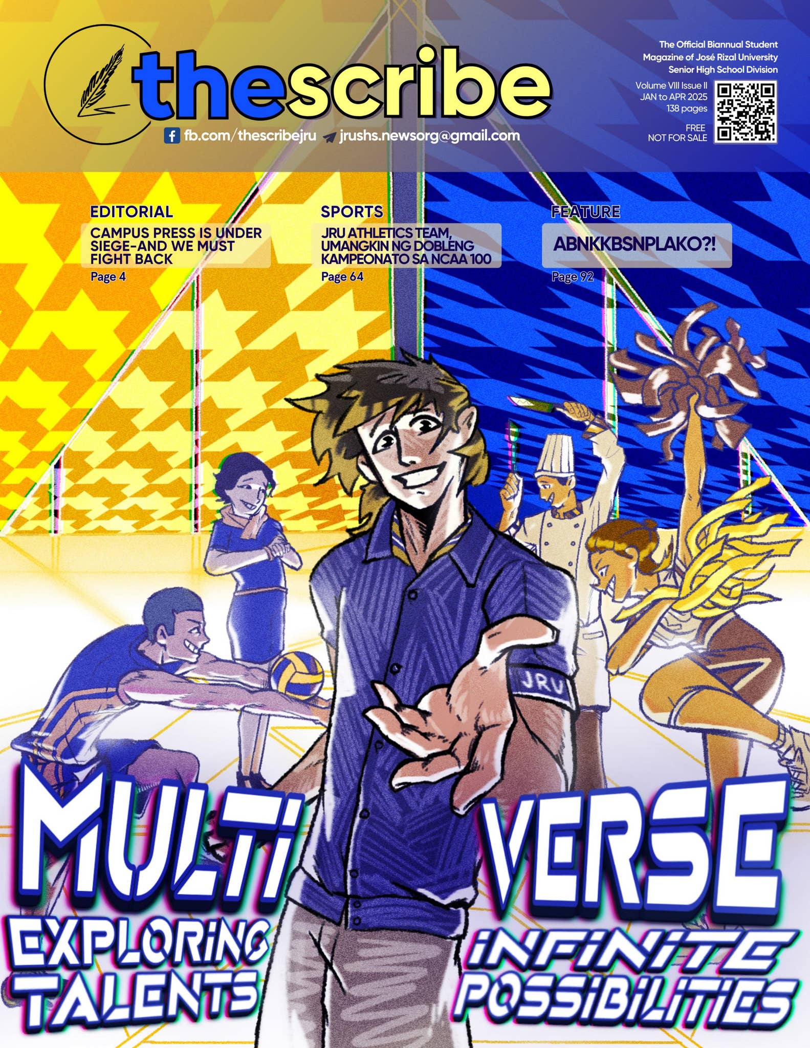 MULTIVERSE: Exploring Infinite Talents and Possibilities by JRU SHS The Scribe - Issuu