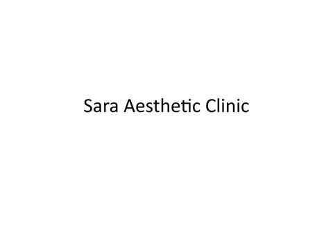 Sara_Aesthetic_Clinic_Presentation by officialowlprime - Issuu