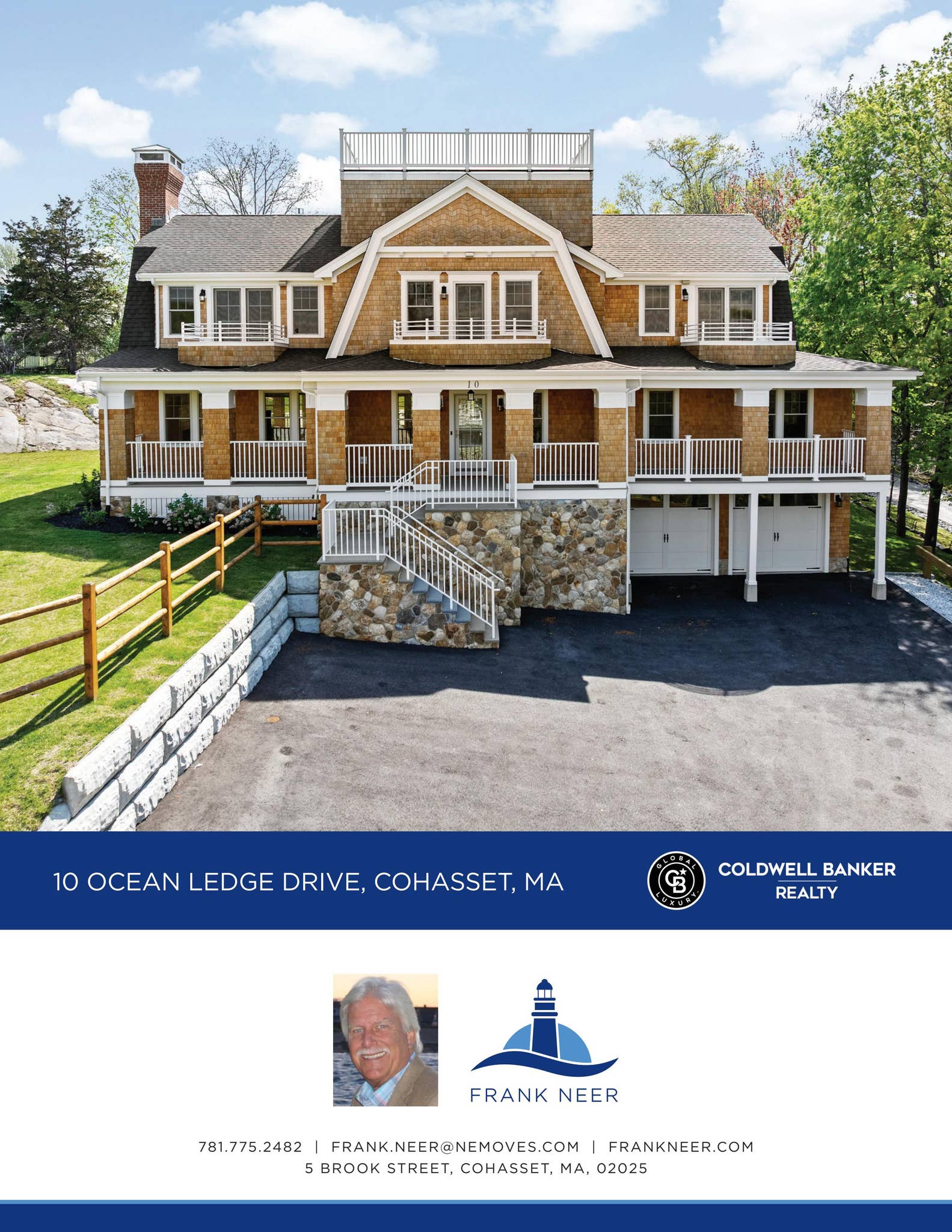 Frank Neer Presents 10 Ocean Ledge Drive, Cohasset, MA by Coldwell ...