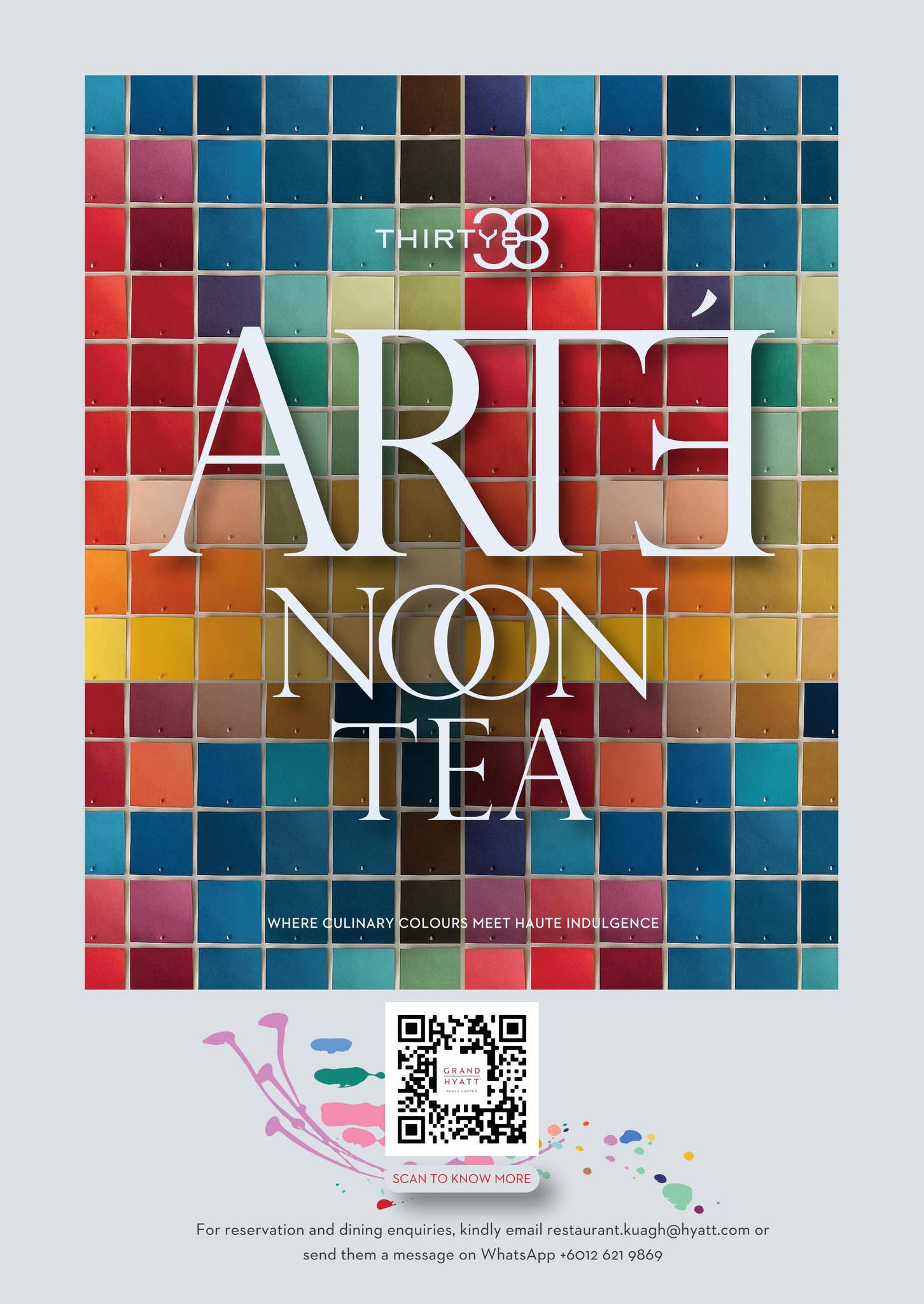 Menu: THIRTY8 Weekday Afternoon Tea by Grand Hyatt Kuala Lumpur - Issuu