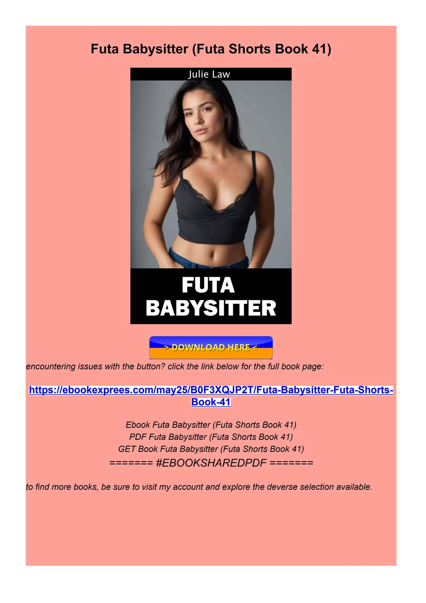 PDF KINDLE Futa Babysitter (Futa Shorts Book 41) by ellakingsa - Issuu