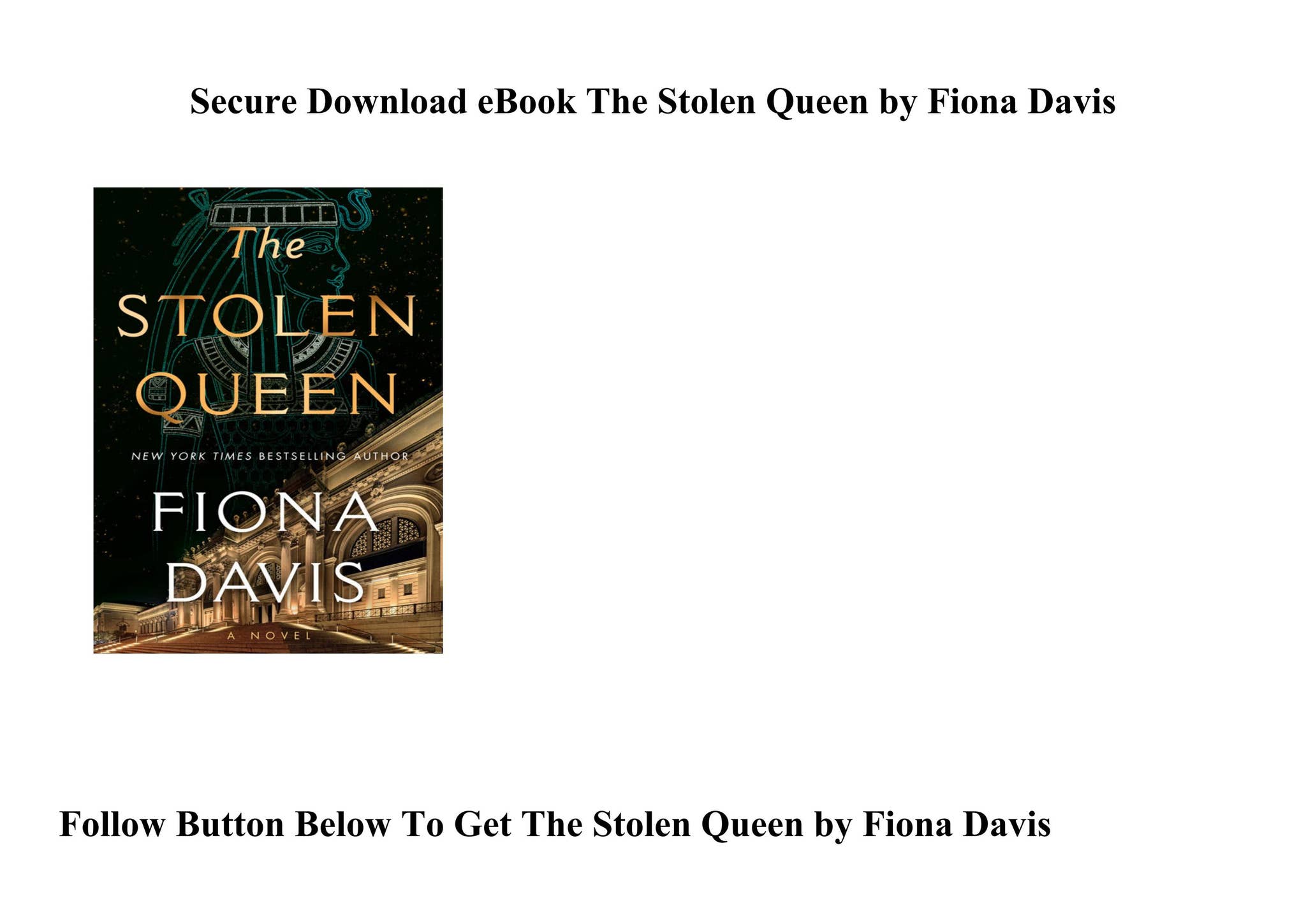 [PDF] The Stolen Queen Book Download by Maya Fleming - Issuu