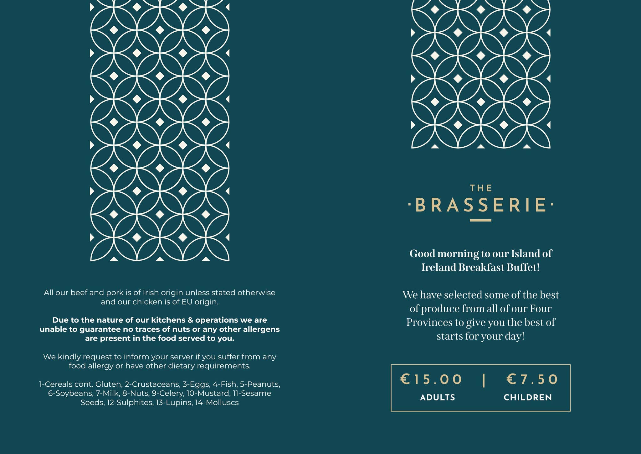 Radisson Cork Breakfast Menu by iNUA Hospitality - Issuu