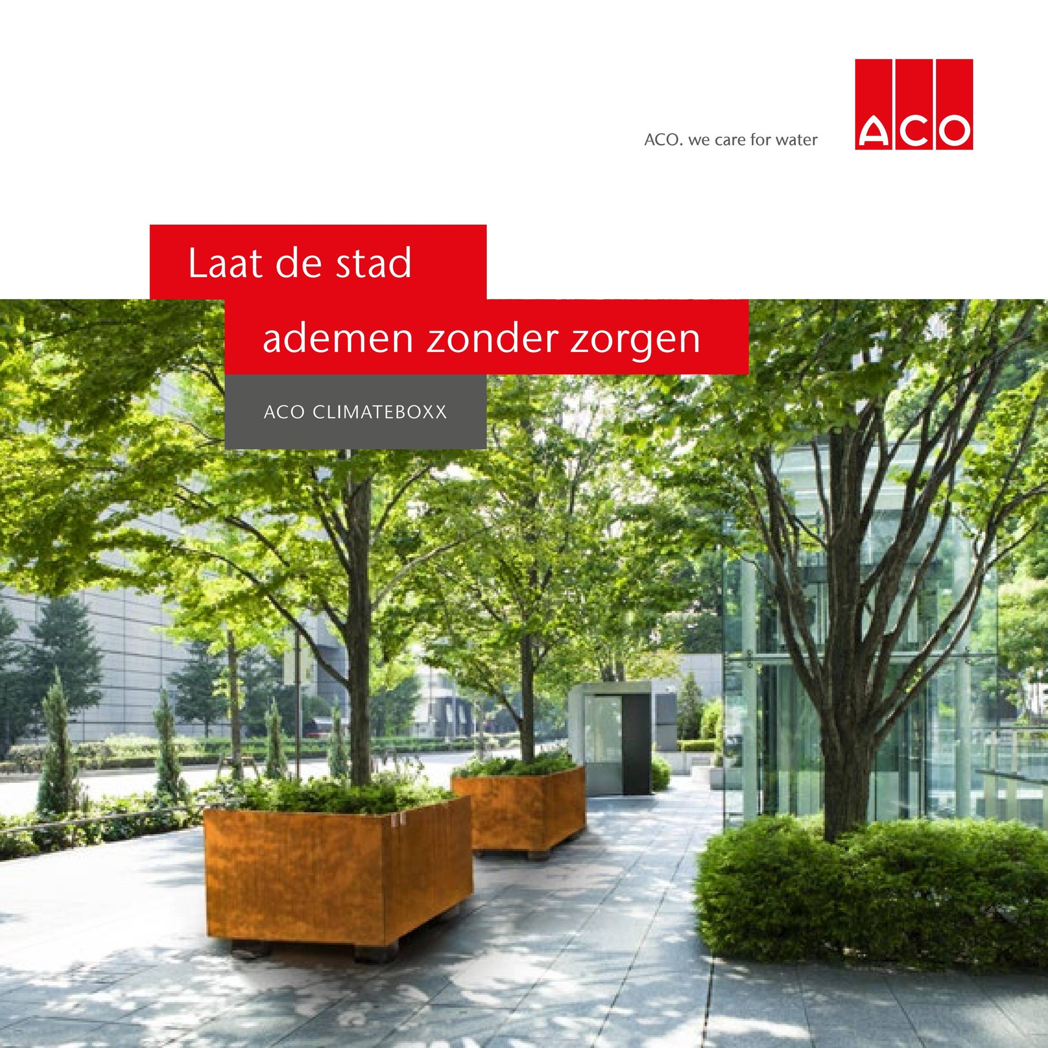 De slimme boom- en plantenbak met automatische bewatering by ACO ...