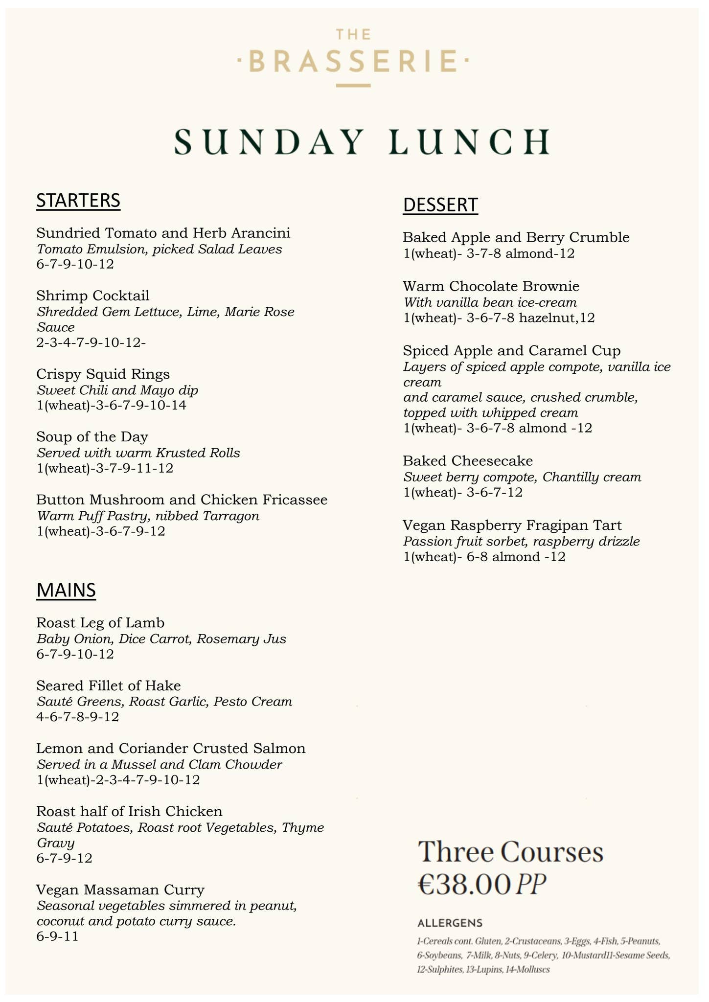 Radisson Limerick Sunday Lunch Menu by iNUA Hospitality - Issuu