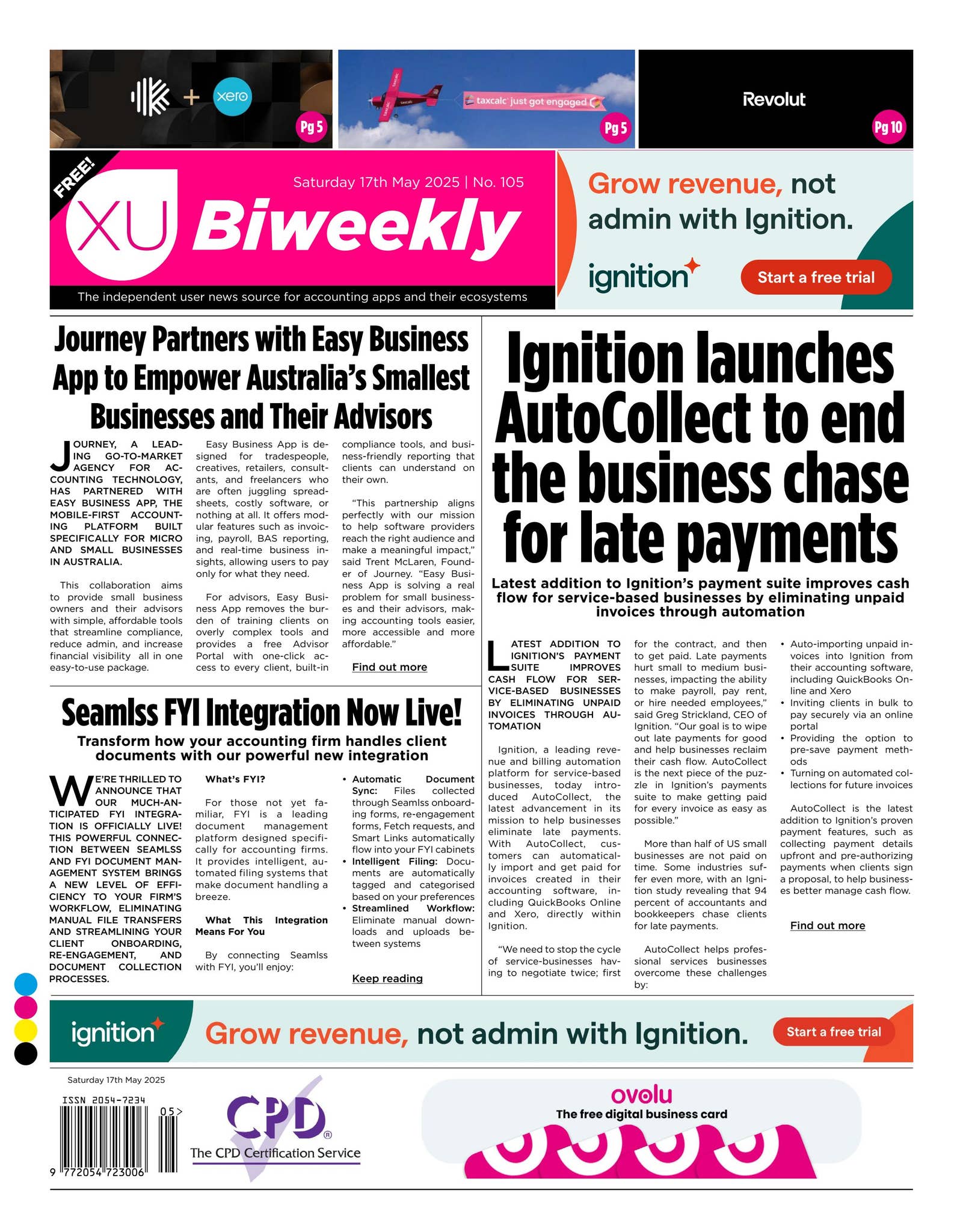 XU Biweekly - Issue 105 - 17th May 2025 by XU Magazine - Issuu