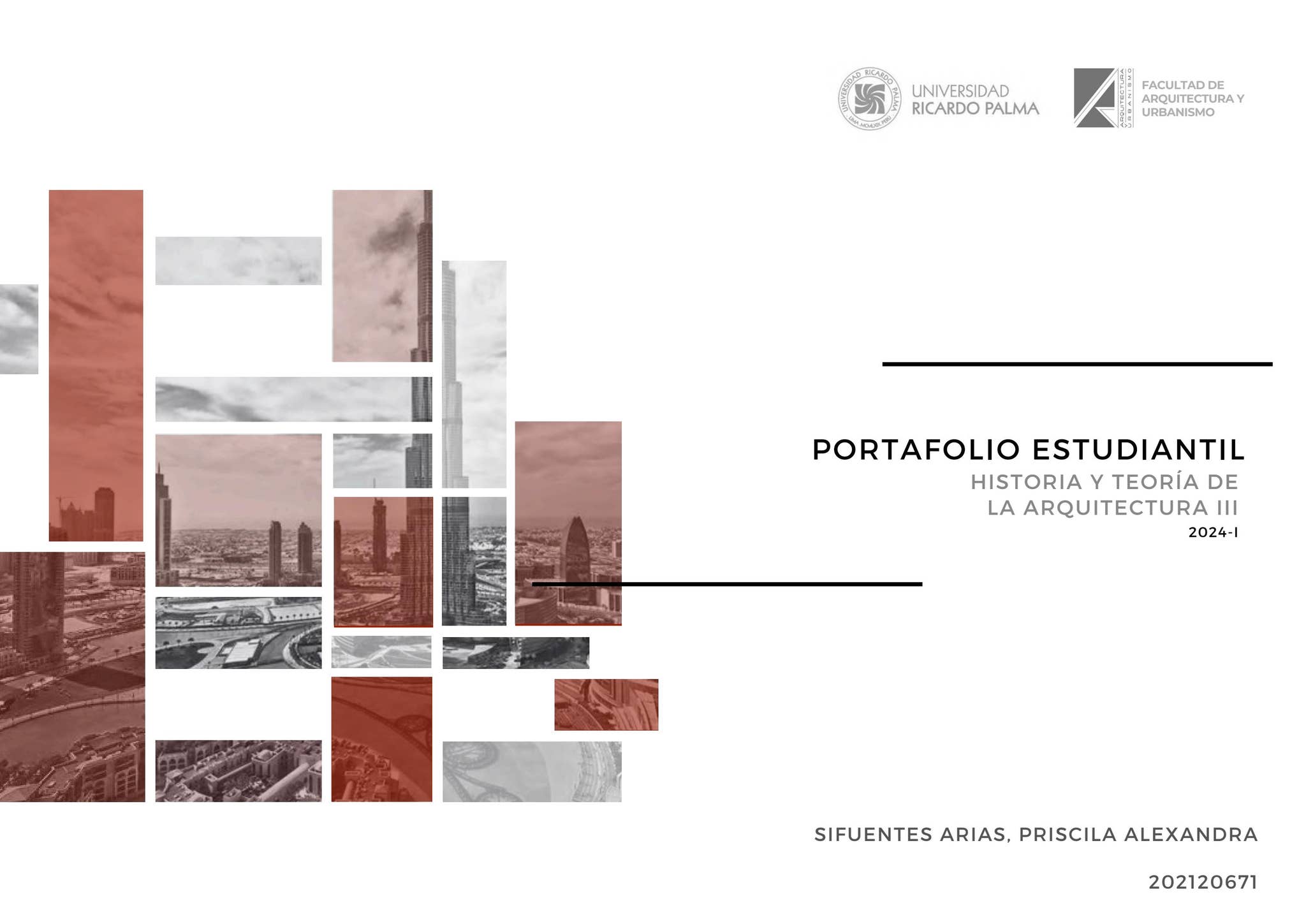PORTAFOLIO ESTUDIANTIL HISTORIA DE LA ARQUITECTURA II / FAU URP 2024-I ...