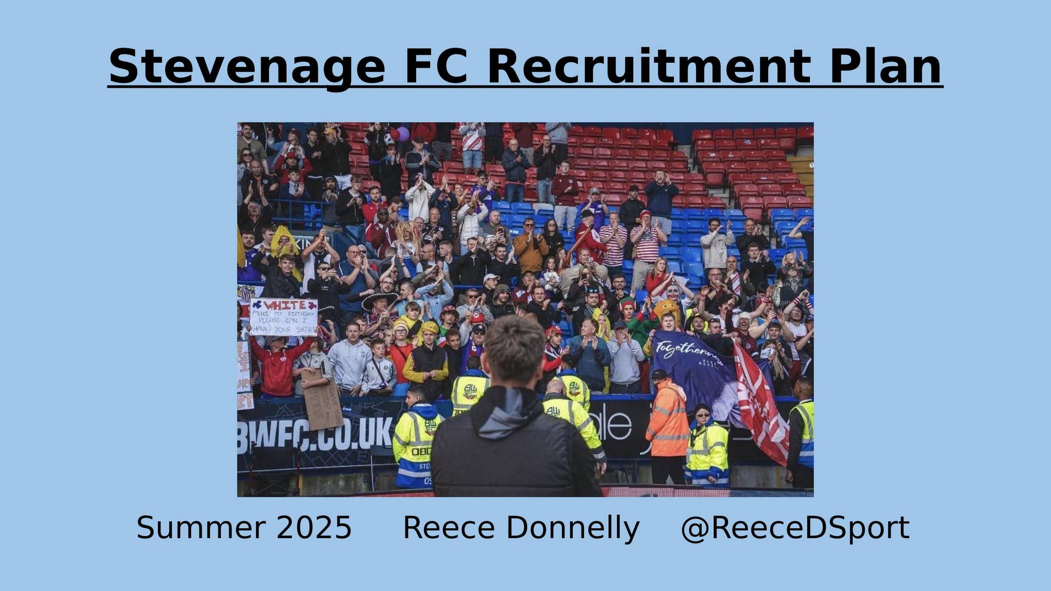 Recruitment Doc - Stevenage Summer 25 by Reece Donnelly - Issuu