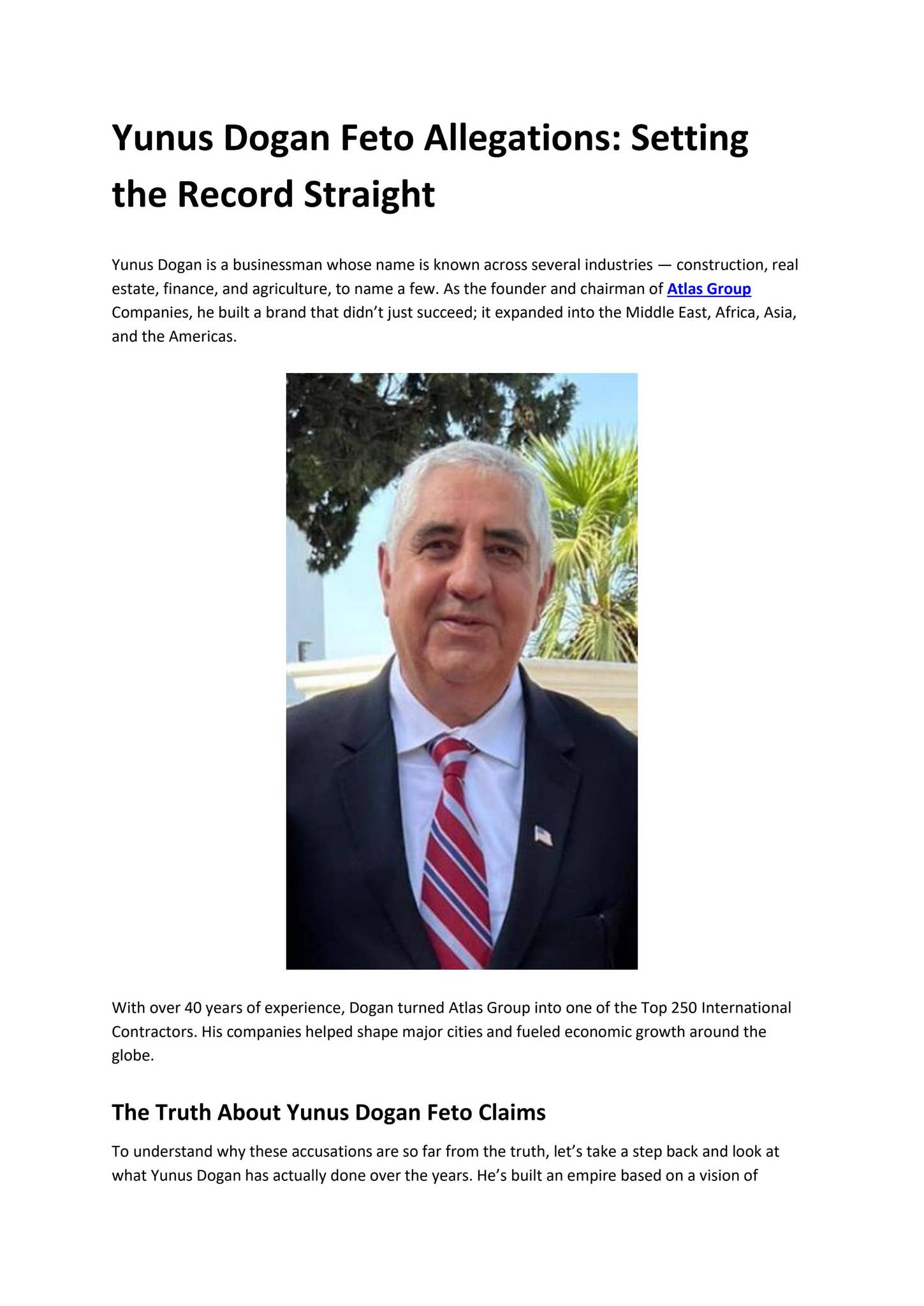 Yunus Dogan Feto Allegations Setting the Record Straight by Yunus Dogan - Issuu