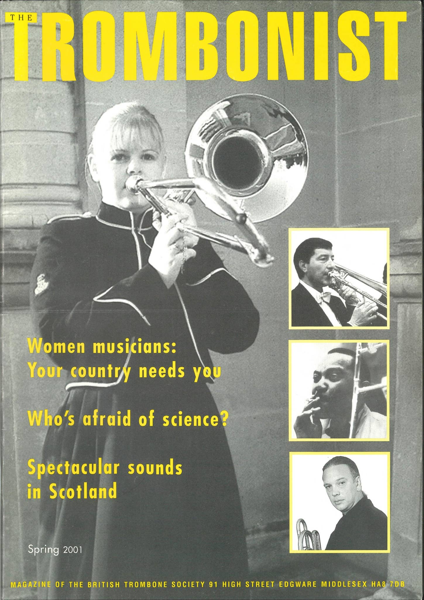 The Trombonist - Spring 2001 by The British Trombone Society - Issuu