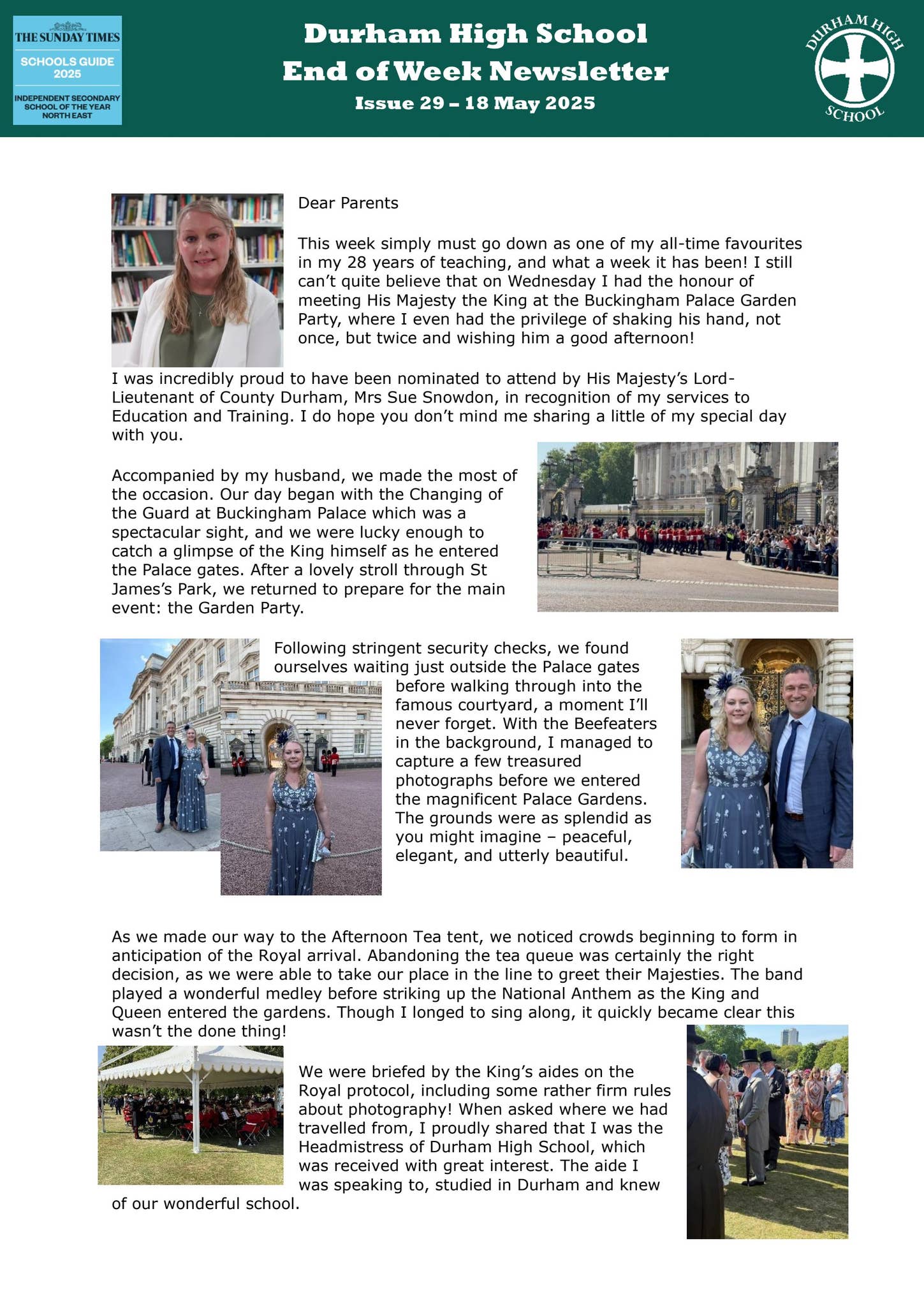 DHS End of Week Newsletter - 18 May 2025 by Durham High School - Issuu