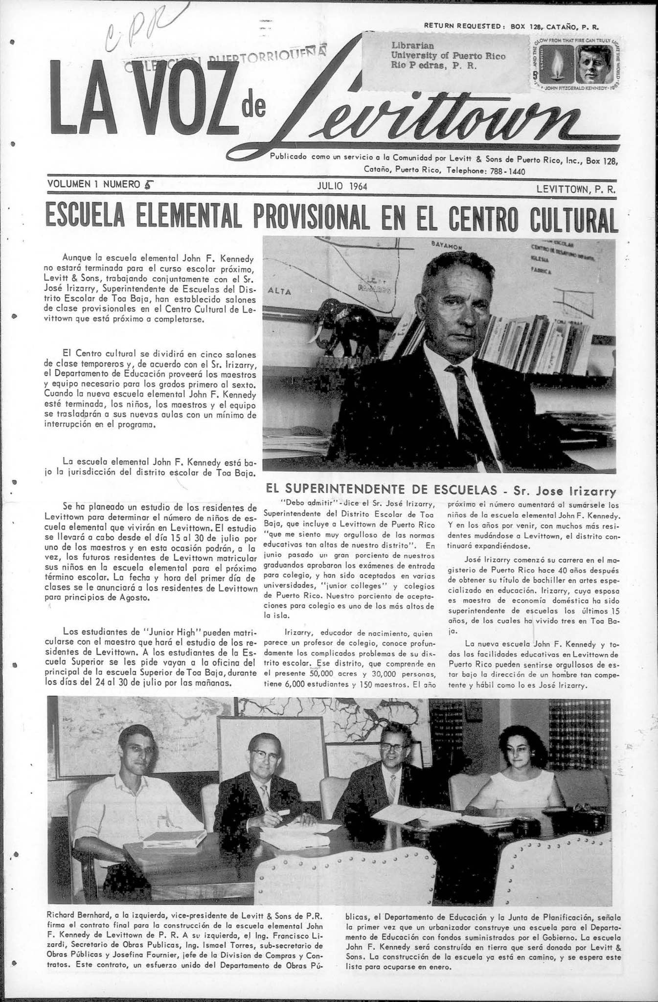 La Voz de Levittown (jul. 1964) by La Colección Puertorriqueña - Issuu