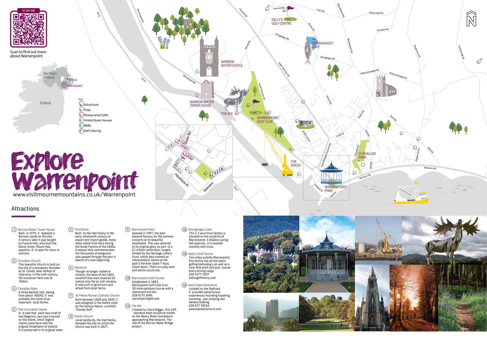Warrenpoint Visitor Map by VisitMourne - Issuu