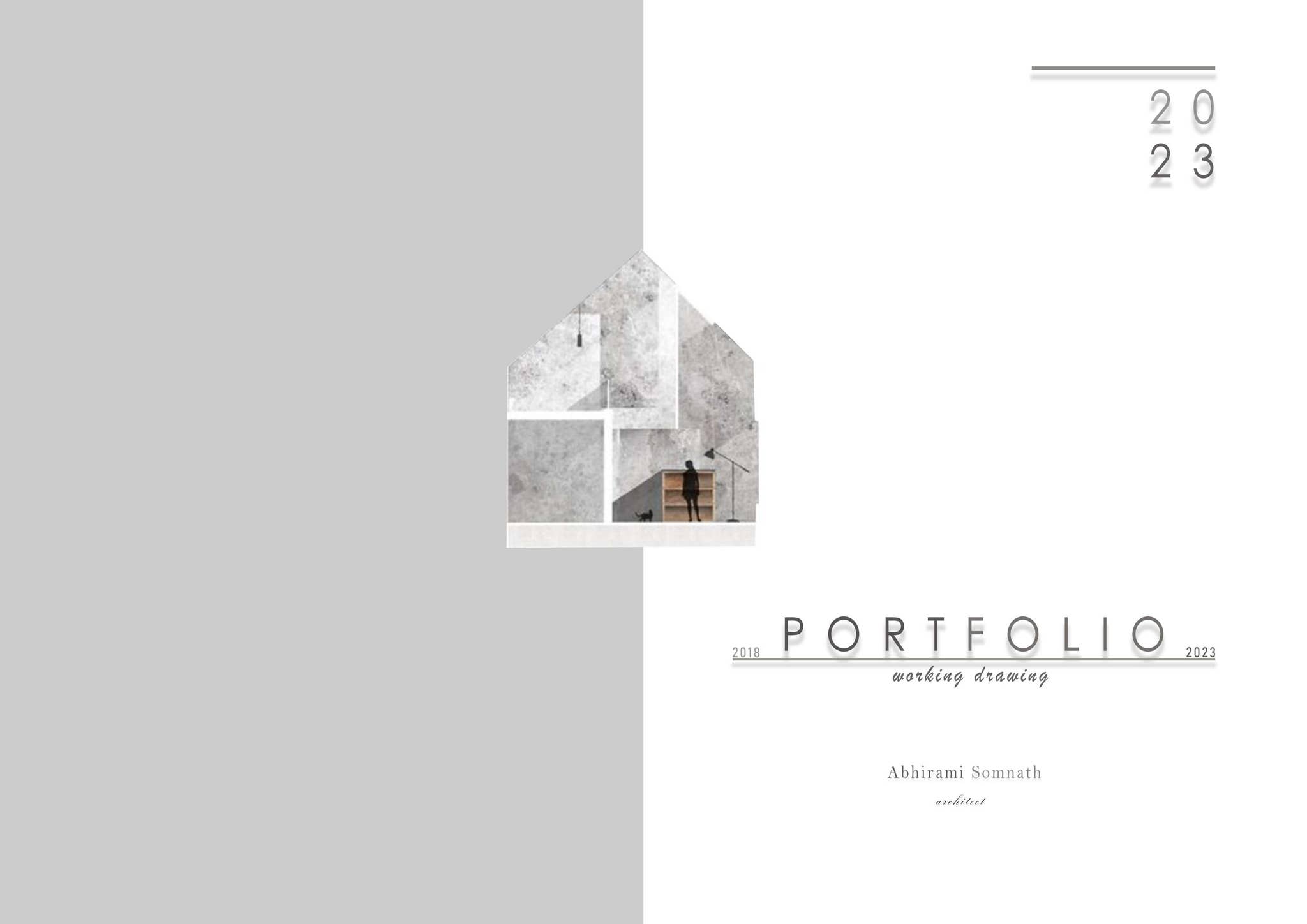 working drawing portfolio by Abhirami M S - Issuu